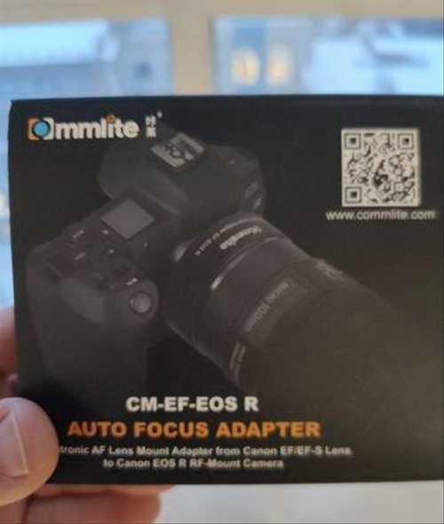 Адаптер для canon Commlite CM-EF-EOS R,CM-EF-EOS M