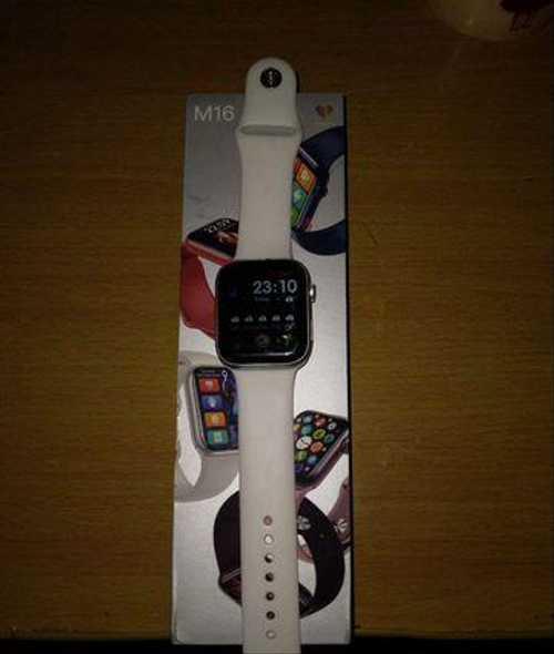 Часы apple watch копия M16 plus 44MM