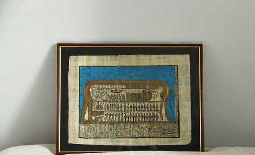 Картина на стену в египетском стиле, папирус