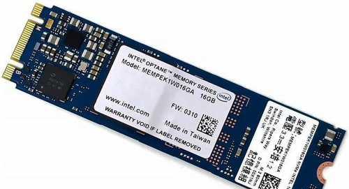 Intel Optane memory 16 gb (mempek1W016GA)