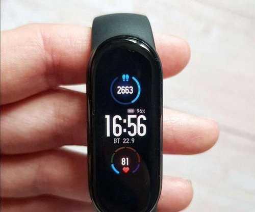 Часы xiaomi mi band 5