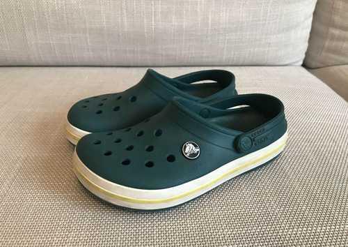 Детские шлепки crocs, размер 29-30