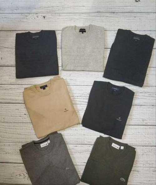 Пуловеры мужские брендовые хлопок
