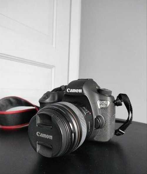 Фотоаппарат canon 6d + объектив 85 1:1.8