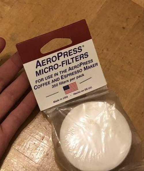 Aeropress micro filters Аэропресс фильтры 350 шт