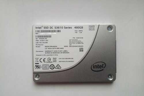 Intel DC S3610 480GB eMLC SATA