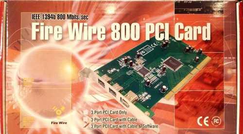 Контроллер FireWire 800 MegaPower MP82AA PCI