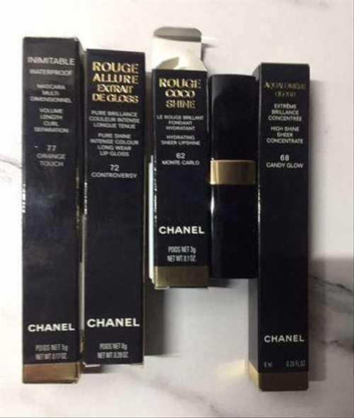 Лимитированные блески,помады,туши Chanel
