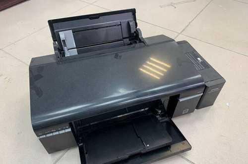 Принтер струйный Epson L805 цветной, цвет: черный