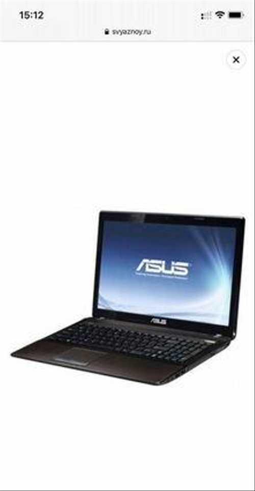 Ноутбук Asus x52d