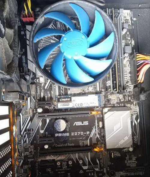 I7 7700k + asus prime Z270P