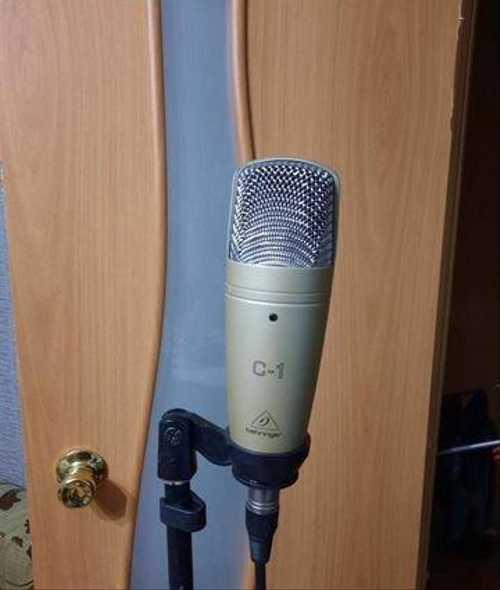 Студийный микрофон behringer c1 и звуковая карта u