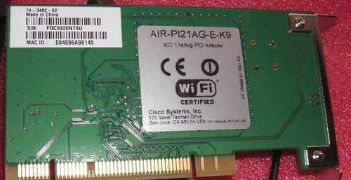 Cisco AIR-PI21AG-A-K9