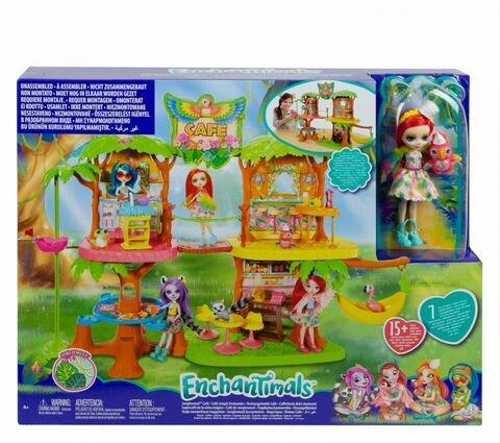 Игровой набор Mattel Enchantimals - Джунгли-кафе