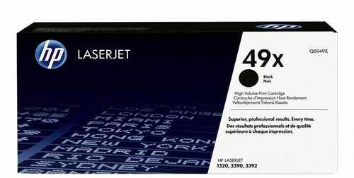 Картридж HP Q5949X № 49X черный лазерный