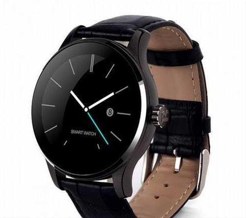 Carcam smart watch K88H black - Черная кожа