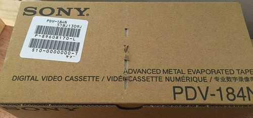 Видеокассеты sony dvcam HDV PDV-184N (новые)