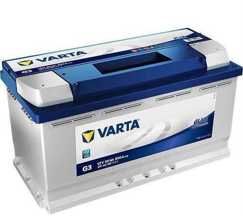 Аккумулятор 95Ah Varta 830A G3 евро обратной поляр