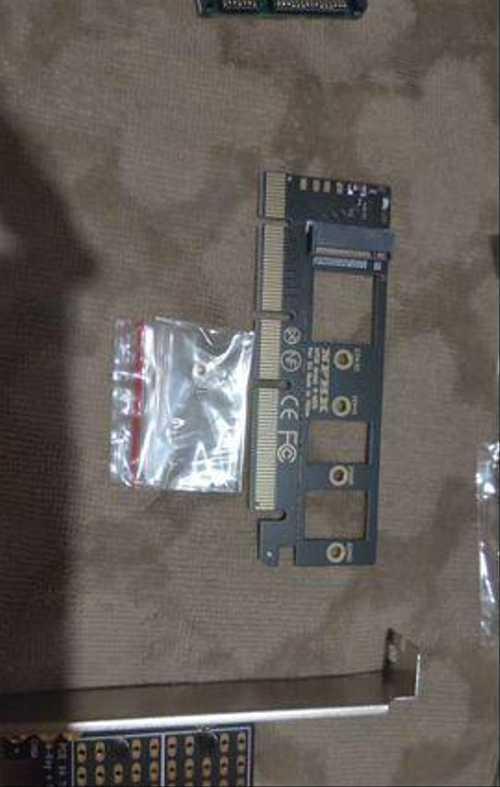 Адаптер pci-e на m2 nvme