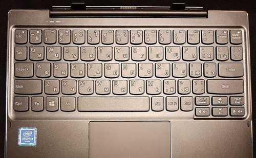 Lenovo ideapad miix 310-10ICR: клавиатура и зарядн