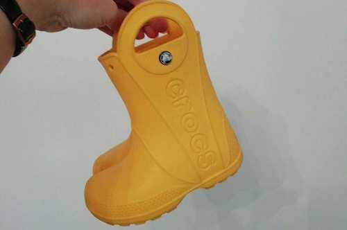 Резиновые сапоги crocs c9