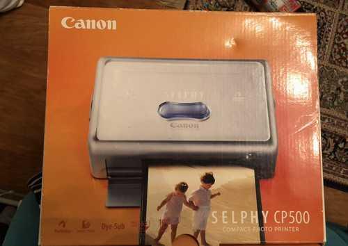 Компактный фотопринтер Canon Selphy CP500