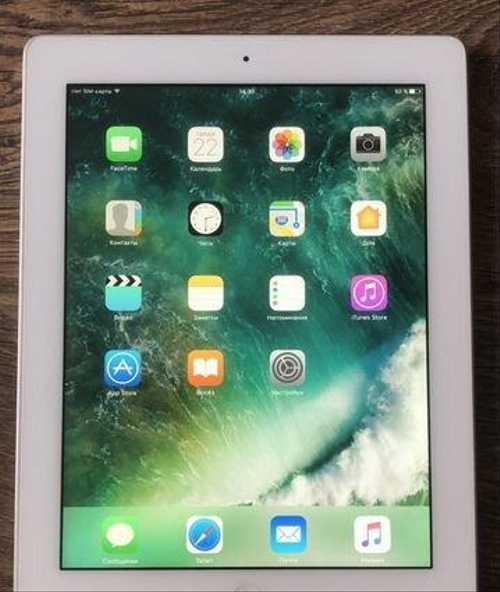 iPad 4 16gb Wi-Fi с симкартой