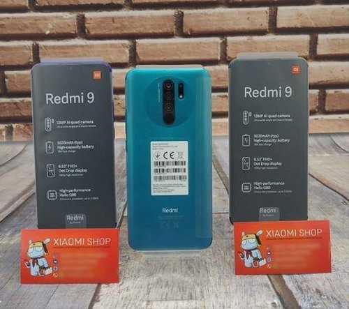 Xiaomi Redmi 9 3Gb/32Gb Green Новые