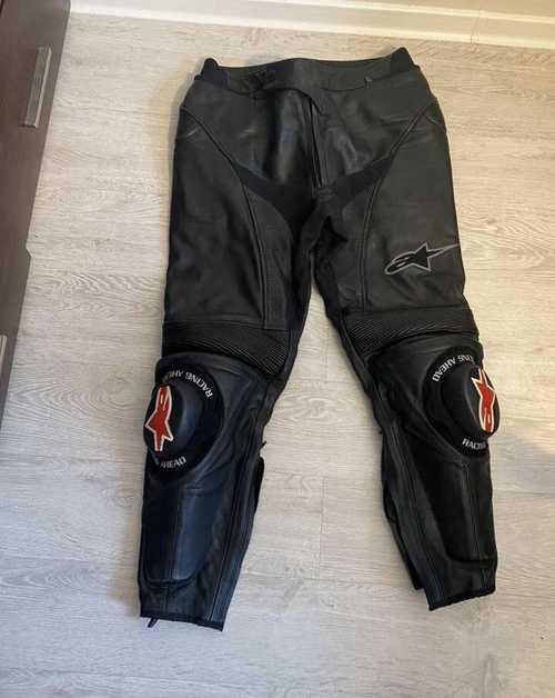 Штаны кожаные мотоциклетные alpinestars