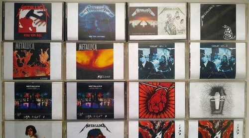 Коллекция Metallica на аудиокассетах, самиздат