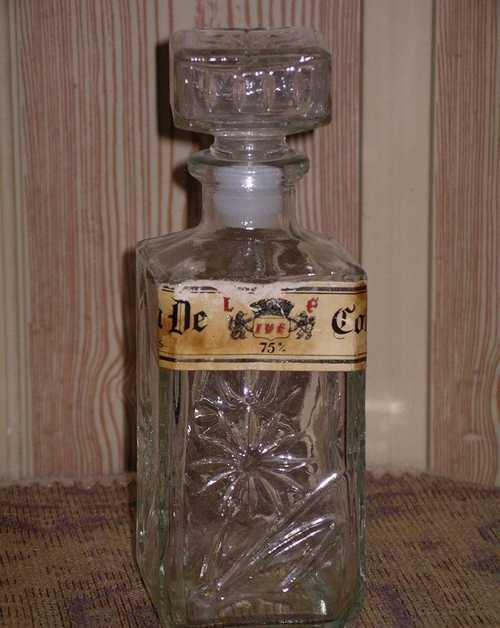 Флакон от одеколона IVE Eau de Cologne R. A. S
