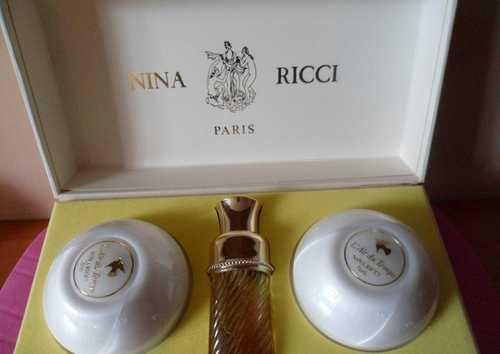 Винтажные духи Набор мыло Nina Ricci