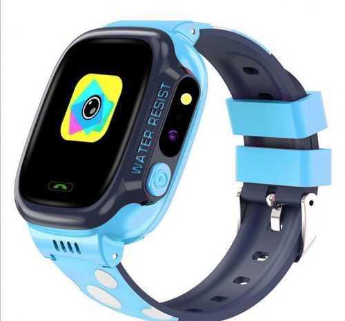 Smart baby watch Y92 Blue Голубой