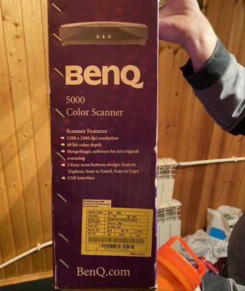 Benq 5000 color scanner