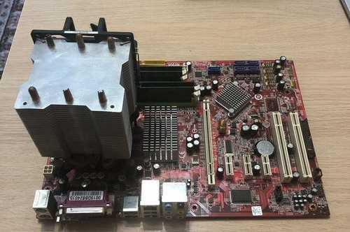 Связка MS-7360, E6600, 4x1Gb DDR2