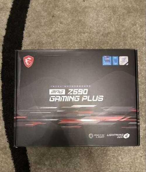 Материнская плата MSI MPG Z590 gaming plus