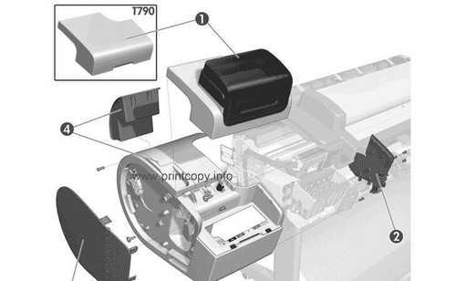 Разбор плоттера HP designjet T790