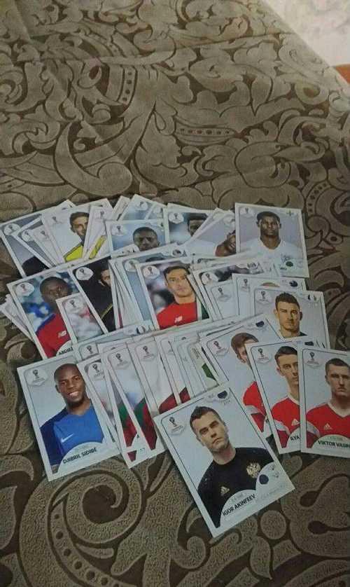 Наклейки Panini fifa World Cup 2018