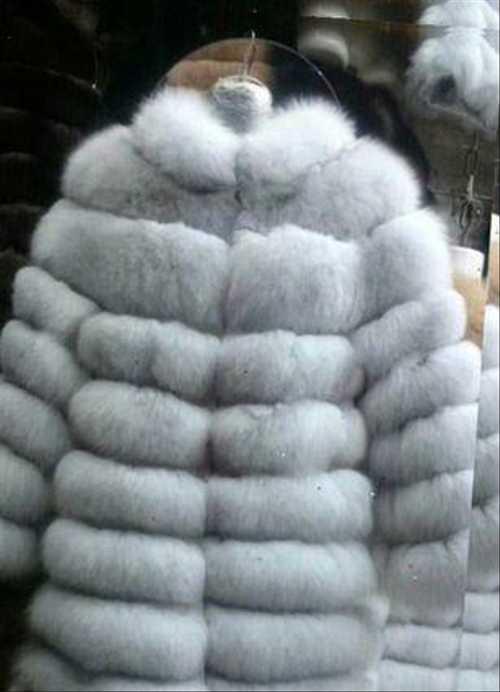 Шуба из песца