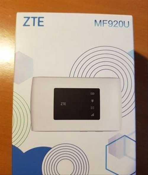 4G/LTE Мобильный роутер ZTE MF920U