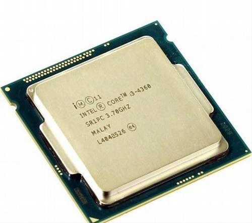 Процессор i3 4360 socket 1150 3.7ghz