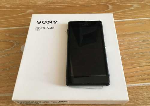 Продаётся смарфон Sony Xperia M2 Aqua Черный