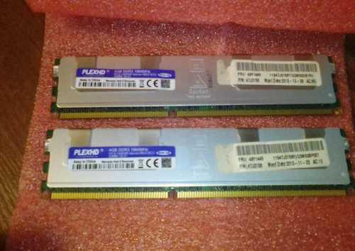 Серверная DDR3 ECC REG 2X4 8GB