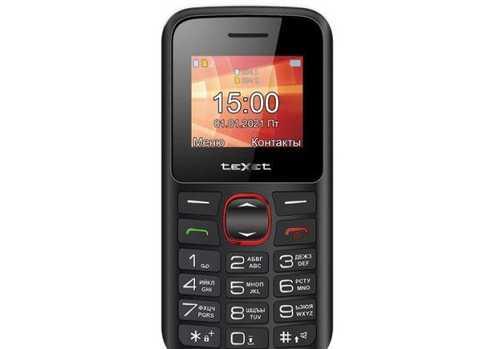 Телефон Texet TM-B315 Dual Sim Black