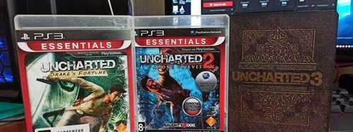 Uncharted коллекция ps3