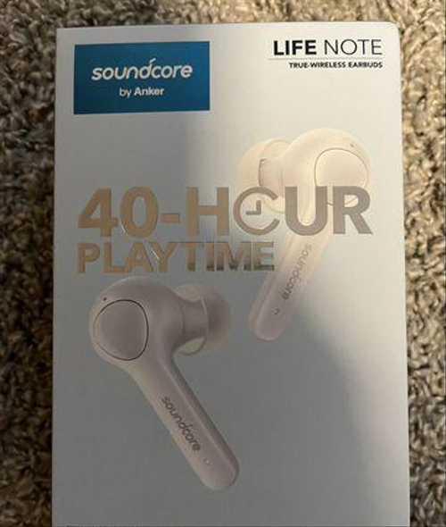 Беспроводные наушники anker Soundcore Life Note