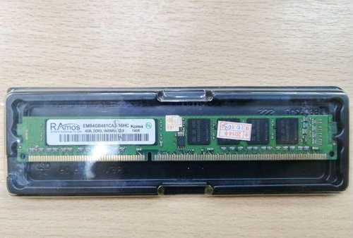 Оперативная память DDR3 RAmos 4Gb 1600MHz