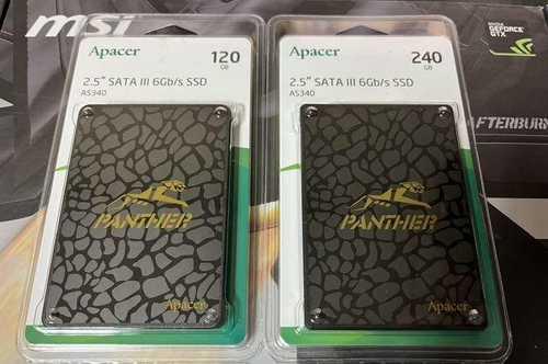 SSD диски 120-240гб (новые)