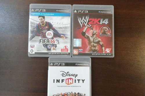 Игры для ps3 (fifa14, Disney infiniti, W2K14)