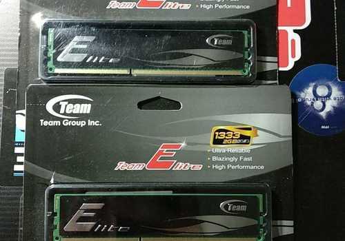 Оперативная память team elite 1300 ddr3